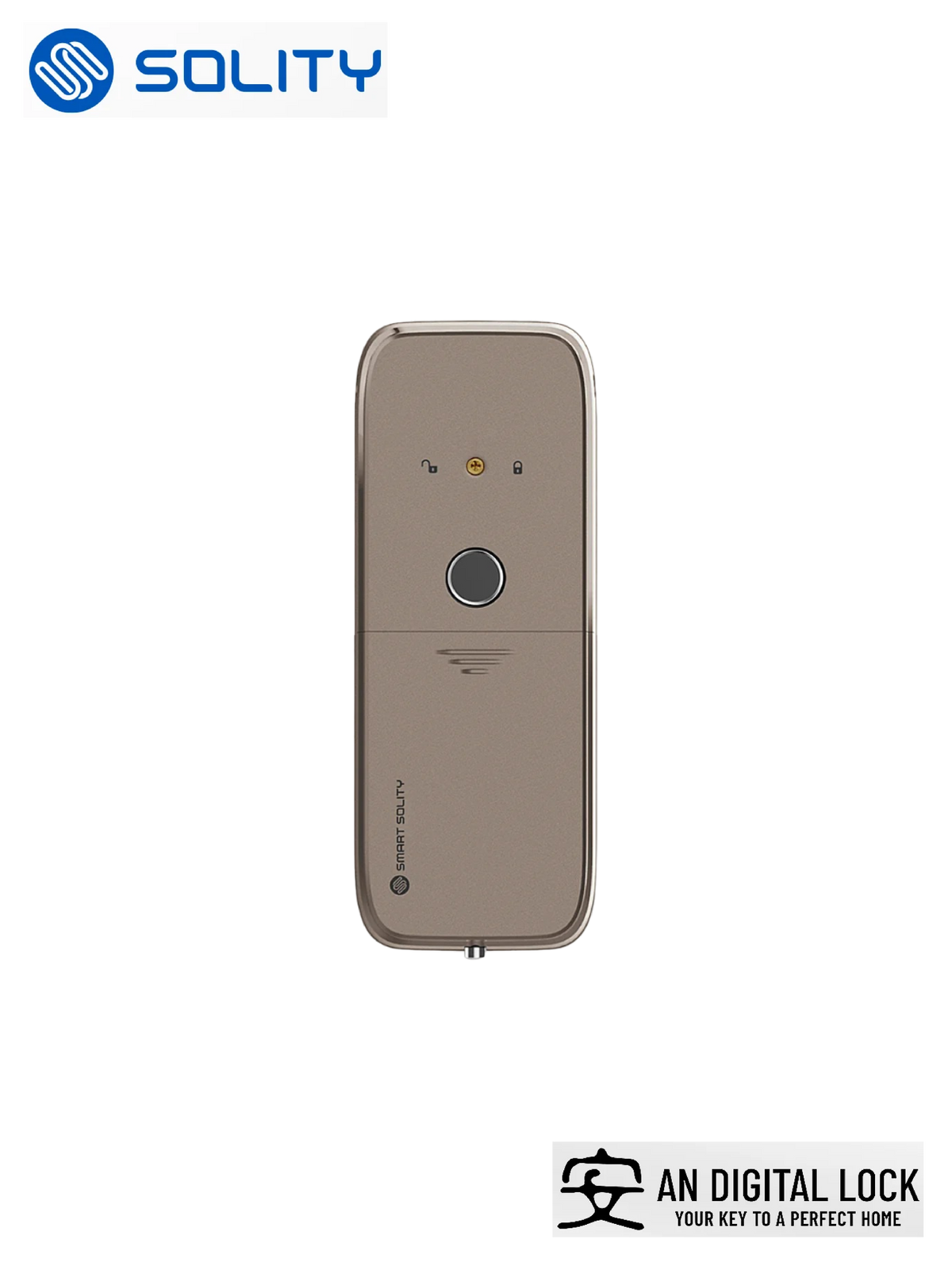 Solity GD-60BK (Gate Lock) — Excel Hardware