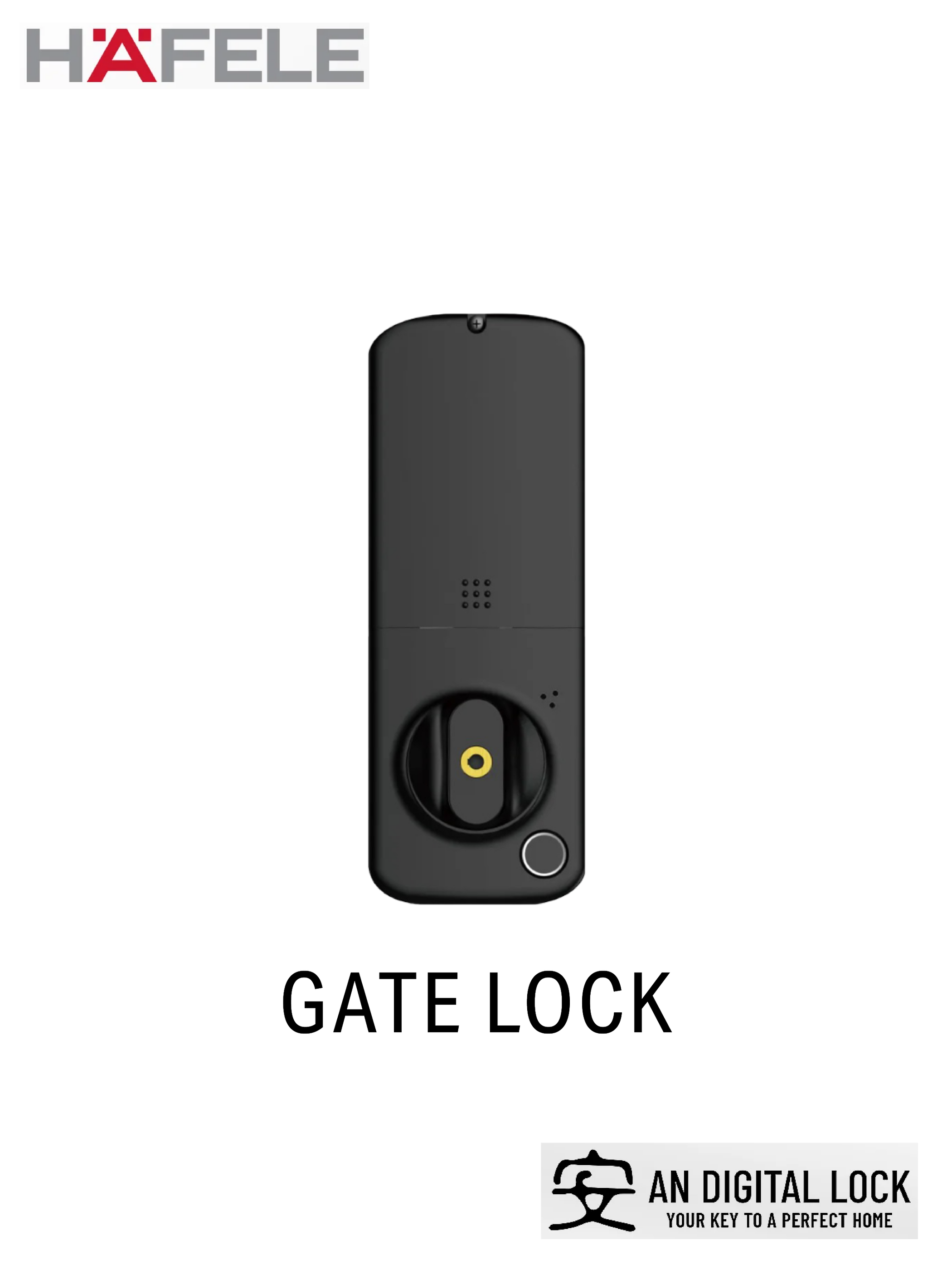 Hafele GL5700 (Gate Lock) — Excel Hardware