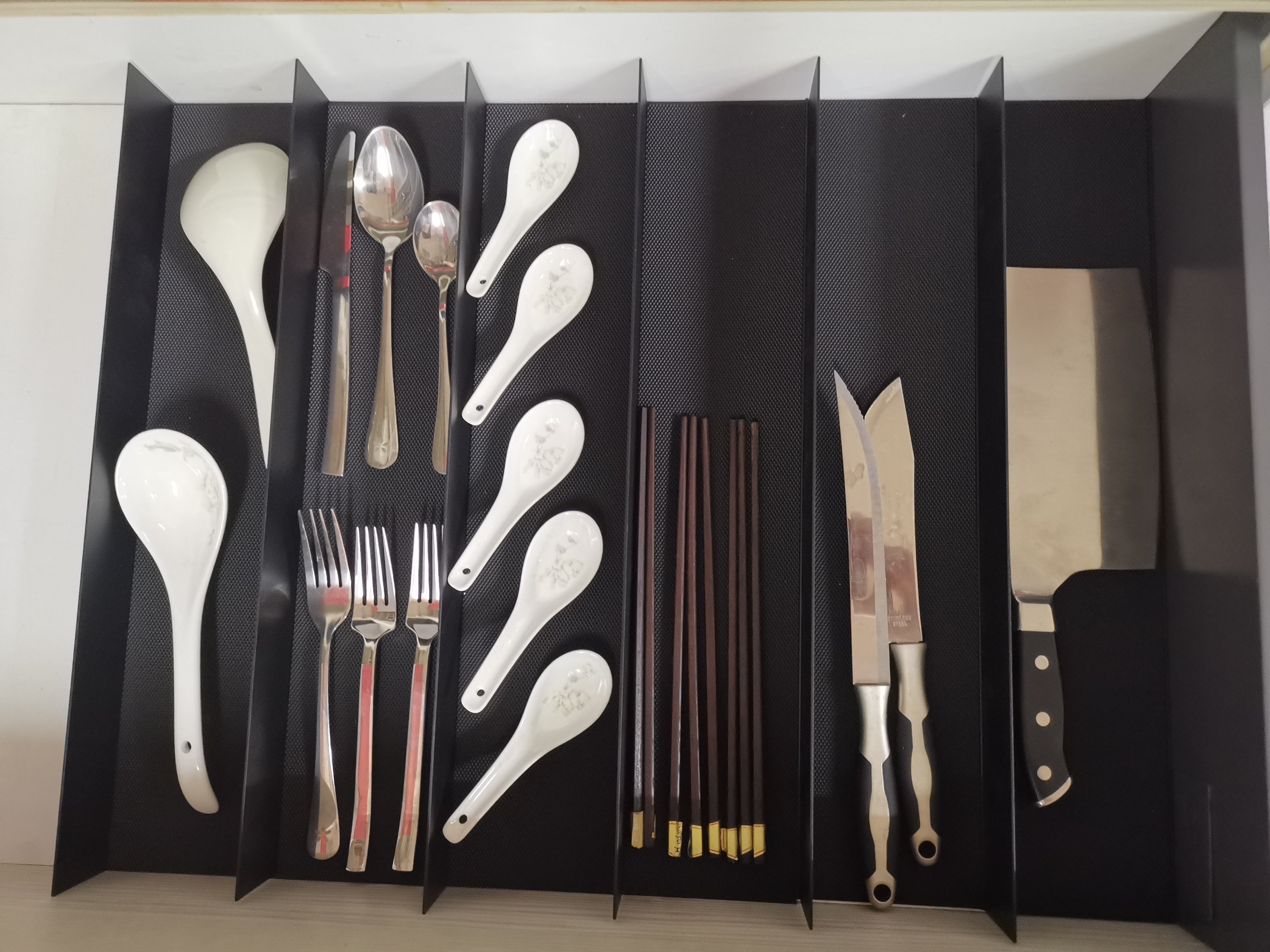 Excel-Rubino Drawer Dividers C/W Anti-Slip Mat — Excel Hardware