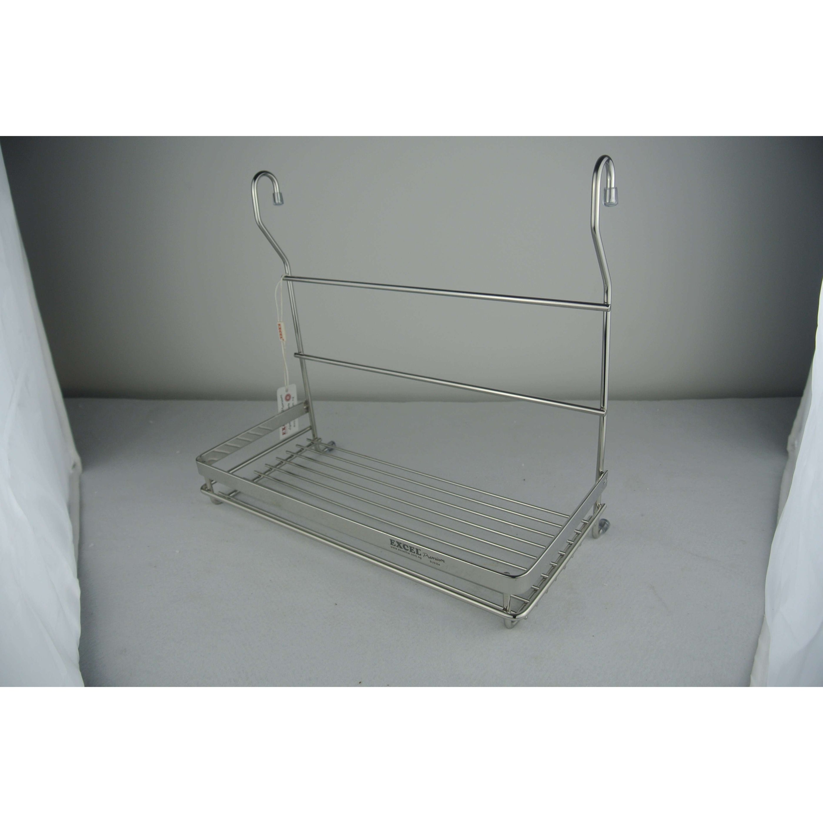 ITALIAN Series Sus304 1 Tier Single Rack W/Hanging Rod & D.I.Y. Bracke ...