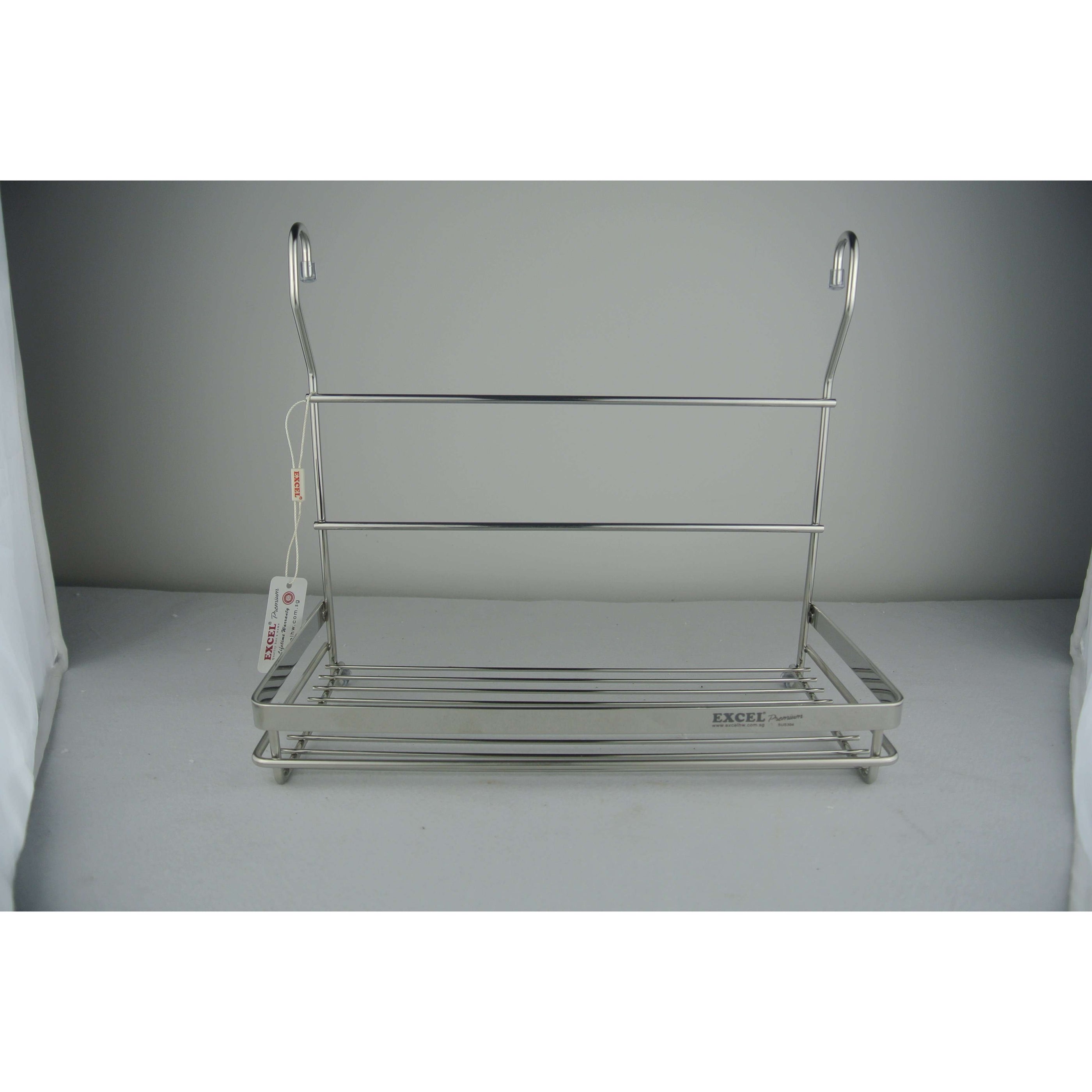 ITALIAN Series Sus304 1 Tier Single Rack W/Hanging Rod & D.I.Y. Bracke ...